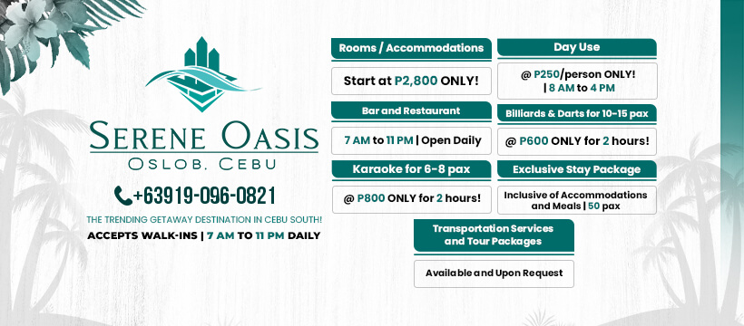 Serene Oasis Resort - Oslob, Cebu